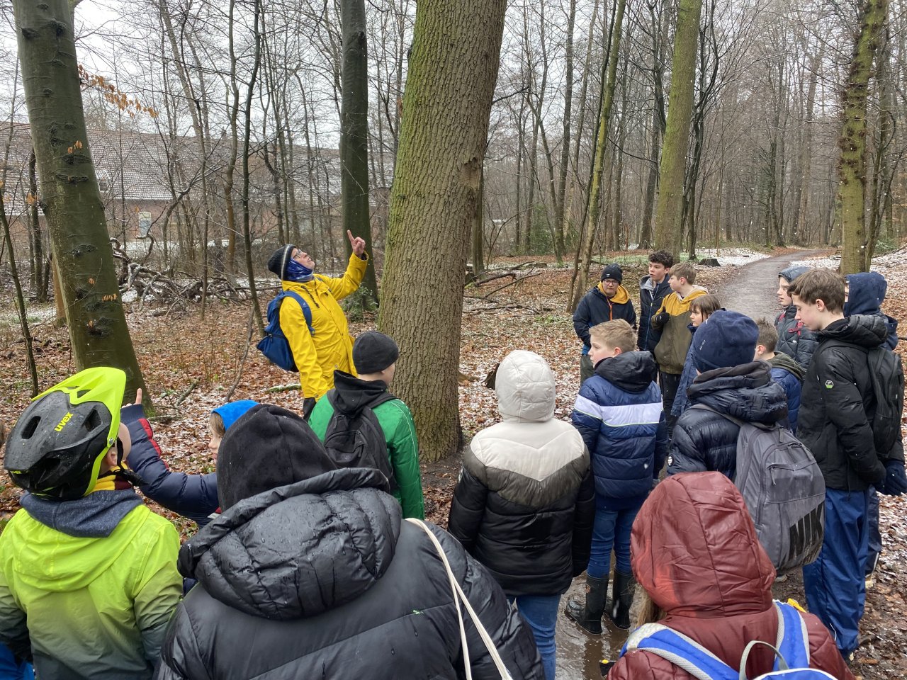 Zwei Führungen am Hammerbach für die Nachhaltigkeitstage am Gymnasium ...